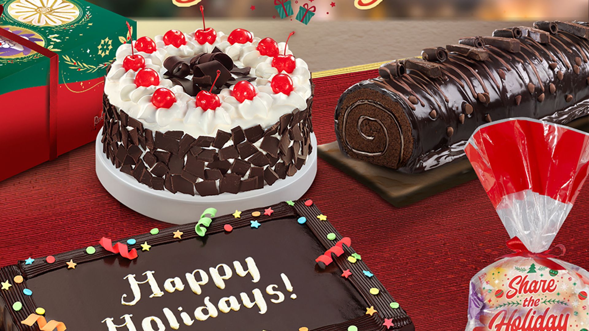 Bring out the Sweet Santa in you through Red Ribbon’s special cakes and ...