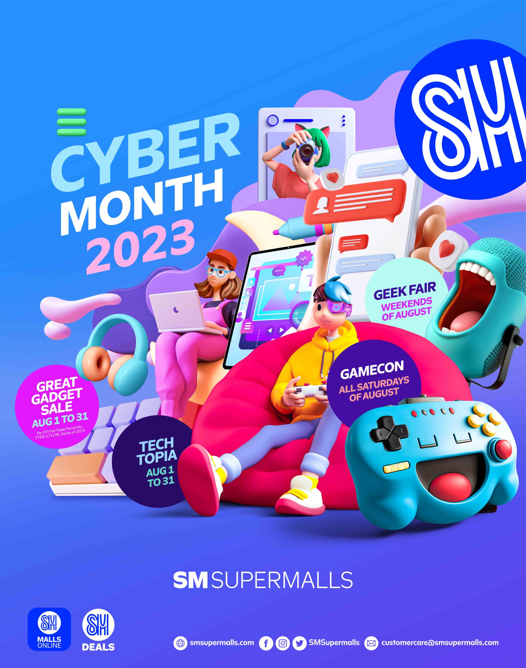 Great Deals and Promos for SM Cybermonth this Month of August ...