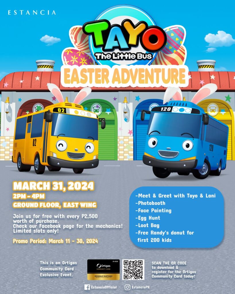 Celebrate Easter Sunday with your kids’ favorite cartoons at Ortigas ...